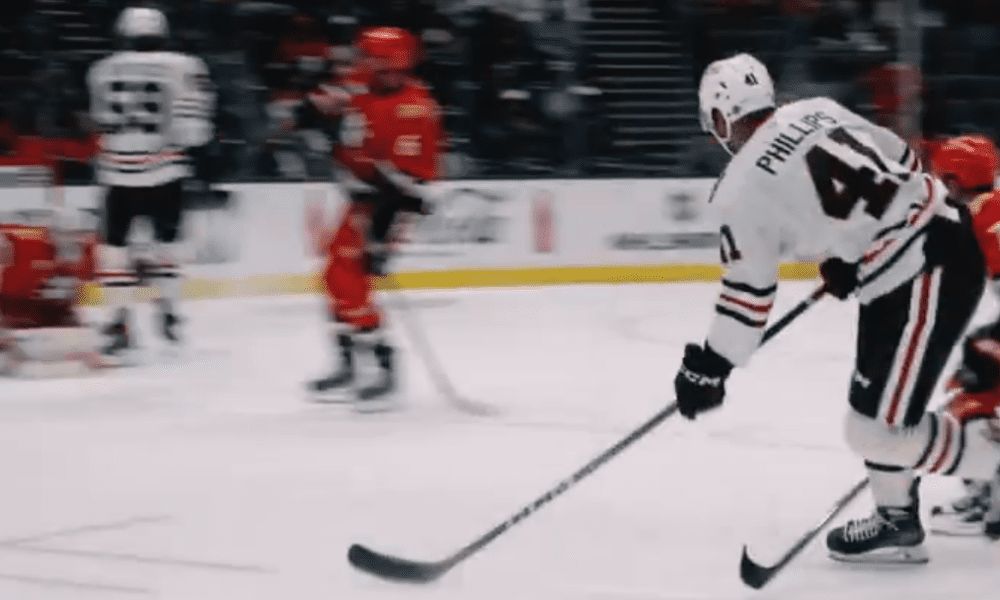 Rookie Report: Isaak Phillips makes instant impact for Blackhawks