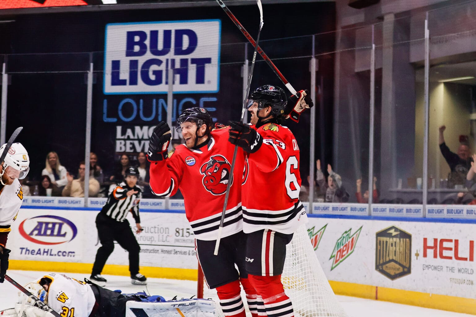 Calder Cup Playoffs: IceHogs Look to Reverse Fortunes Versus Wolves ...