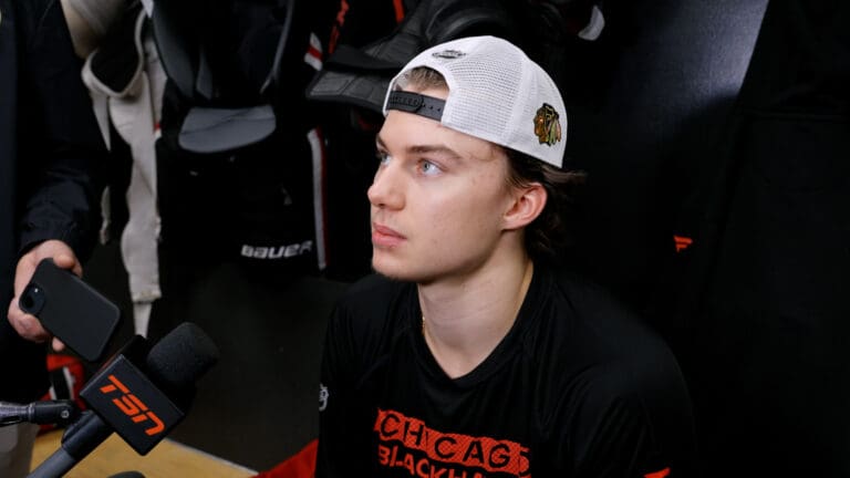 Blackhawks Practice: Bedard Back From Illness, Teravainen Update